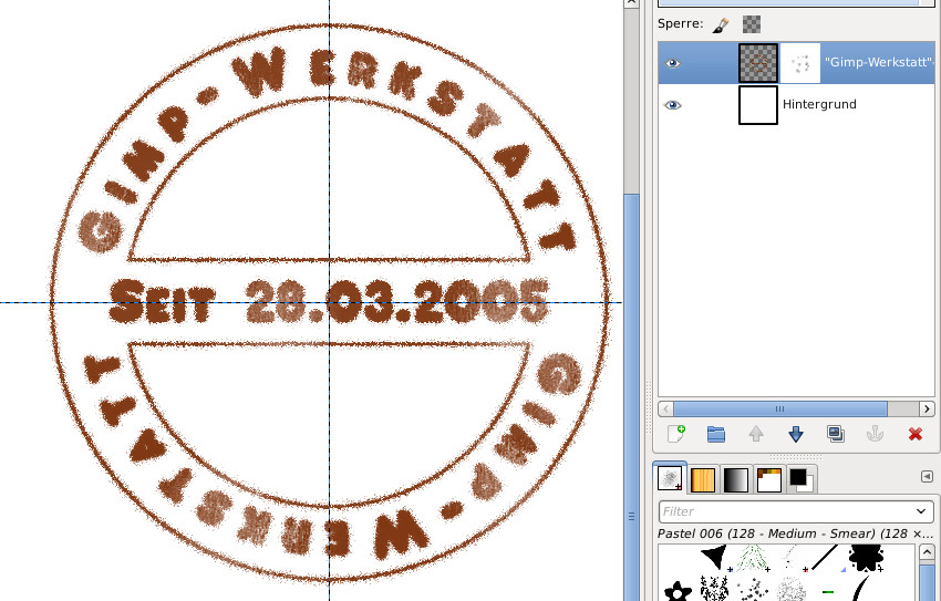 [Scrap] Stempel - GIMP-Werkstatt